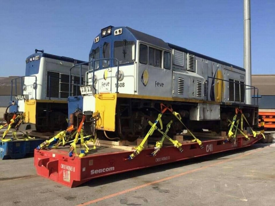 TRANSPORT FERROVIAIRE Les deux locomotives de la FCE sont arrivées ...