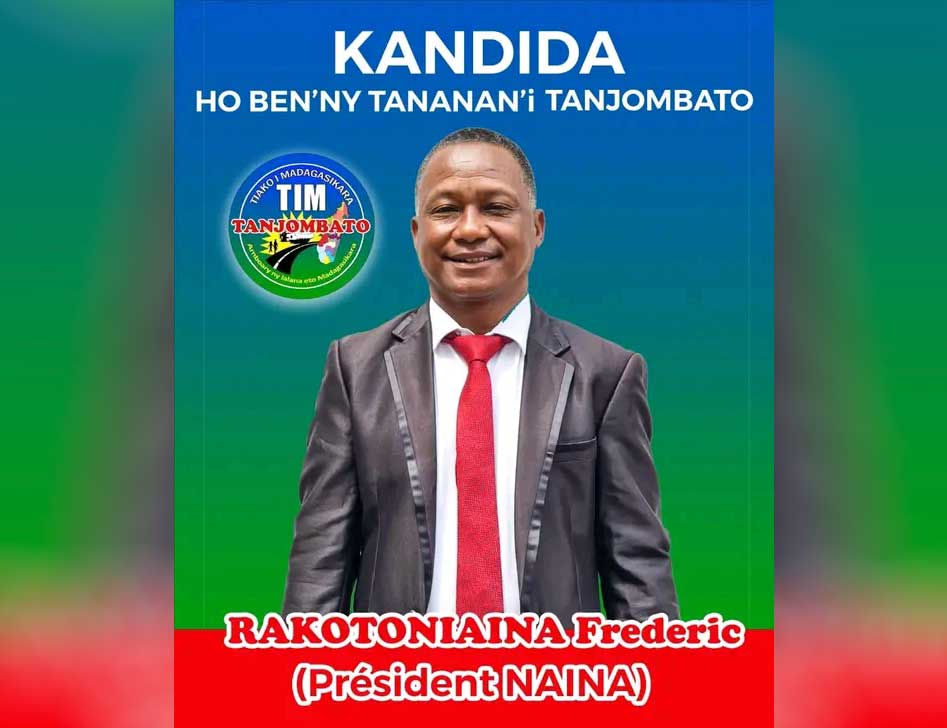 KAOMININA TANJOMBATO Président Naina N°3 Hiasa ho an’ny Vahoaka ...